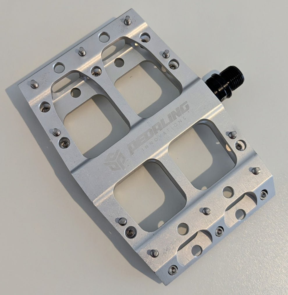Forged Silver Catalyst Evo Pedal – Pedaling Innovations